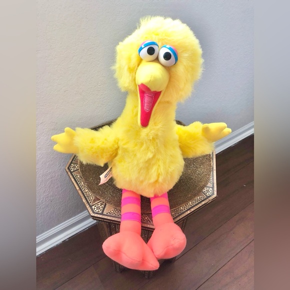 Sesame Street | Toys | Vintage 986 Sesame Street Talking Big Bird Plush ...